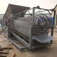 China 380 Voltage Three Layer Vibration Mobile Trommelling Machine for Stone Screening for sale