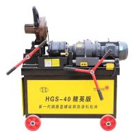 China Fully Automatic High Speed Rebar Thread Rolling Machine for Threading Screws and Bolts for sale