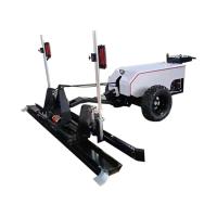 China 2500/3000mm Vibrating Plate Road Floor Leveling Machine High Operating Efficiency for sale