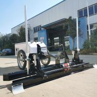 China 2500/3000mm Vibrating Plate Road Floor Leveling Machine High Operating Efficiency for sale