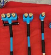 中国 エネルギー採掘用 強化されたチーゼルヘッドマシン 氣動二頭チーゼルマシン 販売のため