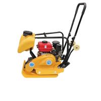 China Low Noise and Powerful 6.5HP Engine Portable Vibratory Plate Compactor for Construction for sale