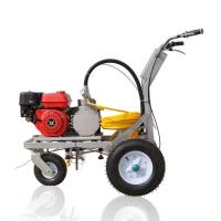 China Road Marking Machine Cold Paint Spray Unique Selling Point Large Volume Pump System for sale