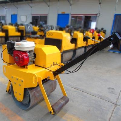 Cina Cammina dietro un rullo idraulico a doppio tamburo per una compattazione liscia dell'asfalto e del suolo in vendita