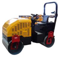China Double Drum Roller Hand Road Roller Compactor for Small Road Paving Requirements for sale