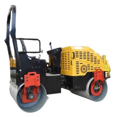 China Double Drum Roller Hand Road Roller Compactor for Small Road Paving Requirements for sale