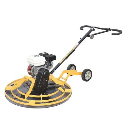 China Mini Power Trowel de nivelación de suelo de empuje manual con motor Lifan de 5,5 CV y 12 meses en venta