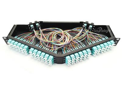 中国 Mpo - Lc MpoのパネルOm3 0.9mmは144の港鋼板のMpoカセットを冷間圧延しました 販売のため