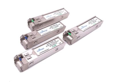 China transmisor-receptor Tx1550nm Rx1310nm de la fibra de 1.0625Gbps los 40km Sfp para Ethernet Ftth en venta