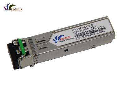 Cina modulo compatibile del ricetrasmettitore della fibra di 1550nm 80KM GLC-ZX-SMD SFP in vendita
