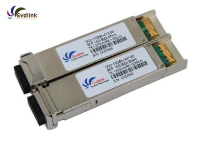 China Transmisor-receptor óptico compatible de XFP-10G-BX60U-I 1270nm los 60KM BIDI en venta