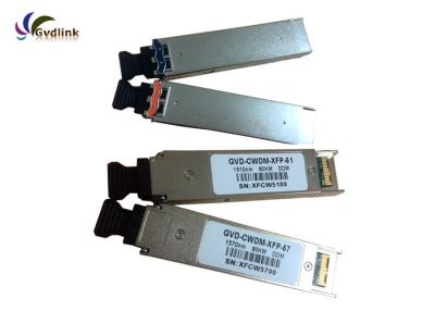 China transmisor-receptor Cisco CWDM-XFP-1610-80 de la fibra de 1510nm XFP compatible en venta