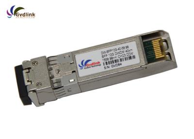 China Transmisor-receptor óptico DWDM-SFP10G40-58.98 de Ethernet de CH23 1558.98nm compatible en venta