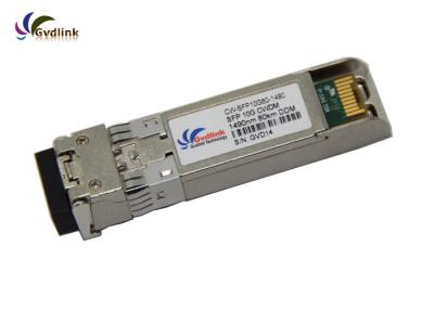 China transmisor-receptor Cisco CWDM-SFP10G-1490-80 de la fibra de 1490nm SFP+ compatible en venta