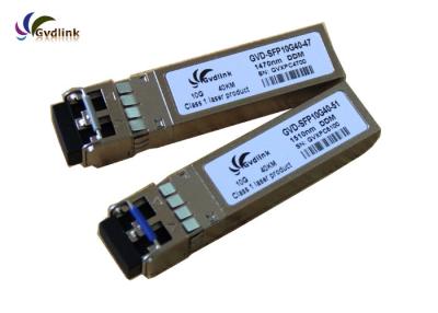 Cina ricetrasmettitore ottico CWDM-SFP10G-1370-40 di 1370nm 40km 10g Sfp compatibile in vendita