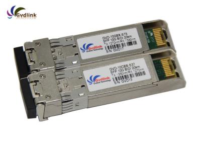 China Transmisor-receptor de la fibra de SFP-10G-BX20 D-I Compatible los 20KM SFP+ en venta