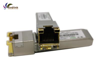 Cina ricetrasmettitore del rame 10GBASE-T SFP+ RJ45 di 30m in vendita