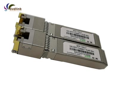 Cina ricetrasmettitore del rame 10GBASE-T SFP+ RJ45 di 30m in vendita