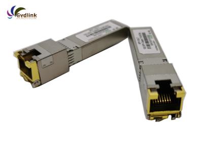 Cina ricetrasmettitore del rame 10GBASE-T SFP+ RJ45 di 30m in vendita