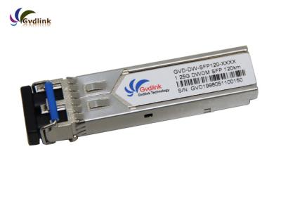 China Transmisor-receptor compatible de la fibra de DWDM-SFP120-XXXX el 120km SFP+ en venta