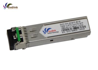 China transmisor-receptor de la fibra de 1.25G 1560.61nm SFP+ en venta