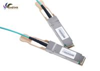China QSFP28 100G Active Optical Cable 1m Compatible QSFP-100G-AOC1M 100Gb/s for sale