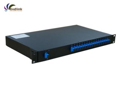 China 1270nm  18 Channels CWDM Mux Demux With Monitor Port for sale