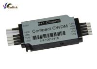 China 8 Channel Compact CWDM Mux Demux 1470-1610nm 2.2dB Max IL for sale