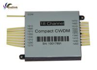 China 8 Channel Compact CWDM Mux Demux 1470-1610nm 2.2dB Max IL for sale