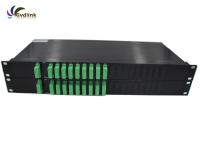 China Customized Dual Fiber 16 Channel DWDM OADM 100GHz C-Band Low Insertion Loss for sale