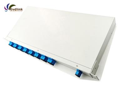 中国 C20-C35 100GHz 8チャネルDWDM Mux Demux 販売のため