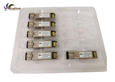 中国 OSX010000 10KM SMF SFP+繊維のトランシーバー10G 1310nm 販売のため