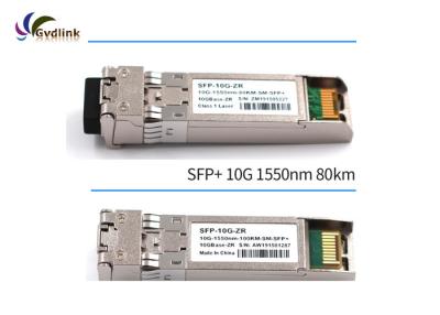 Cina ricetrasmettitore LE2MXSC80FF0 dello Sfp di Ethernet di 10G 1550nm 80km SMF in vendita