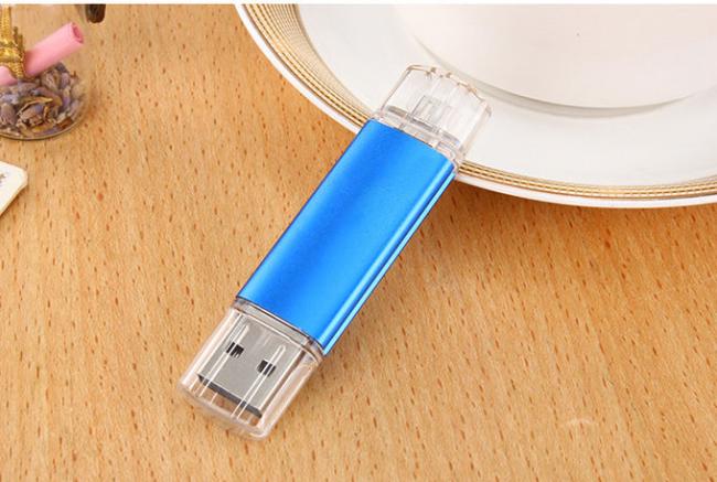 Πορτοκαλί Drive τηλεφωνικής USB λάμψης μικροϋπολογιστών κινητό/εξωτερικό Drive λάμψης