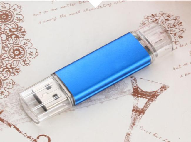Πορτοκαλί Drive τηλεφωνικής USB λάμψης μικροϋπολογιστών κινητό/εξωτερικό Drive λάμψης