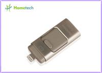 China Mobile Phone USB Storage 3 in 1 U-Disk Pendrive Multi-function OTG Card Reader Both for iPhone iOS & Samsung Android for sale