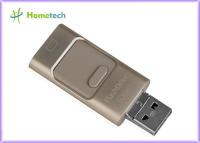 China Mobile Phone USB Storage 3 in 1 U-Disk Pendrive Multi-function OTG Card Reader Both for iPhone iOS & Samsung Android for sale