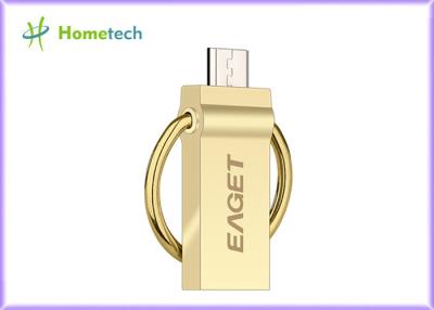 China Eaget 2 en 1 impulsión del pulgar del Usb 3,0 de OTG 16GB a prueba de choques con la velocidad leída máxima 140MB/S en venta