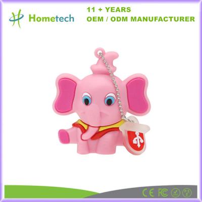 Cina Pormo Gifts USB 3.0 Flash Drive Flash Disk 32GB 64GB Elefanti Forma in vendita