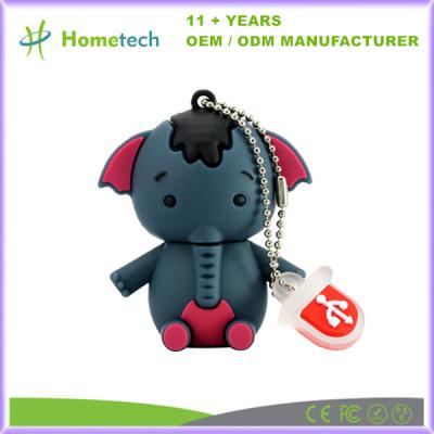 Cina Pormo Gifts USB 3.0 Flash Drive Flash Disk 32GB 64GB Elefanti Forma in vendita