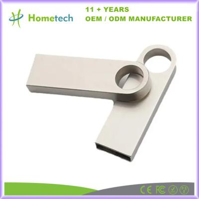 Cina USB 2.0/3.0 Metal Thumb Drive 8GB/16GB/32GB/64GB/128GB Silver/Gold/Rose Gold per Windows Mac OS Linux in vendita