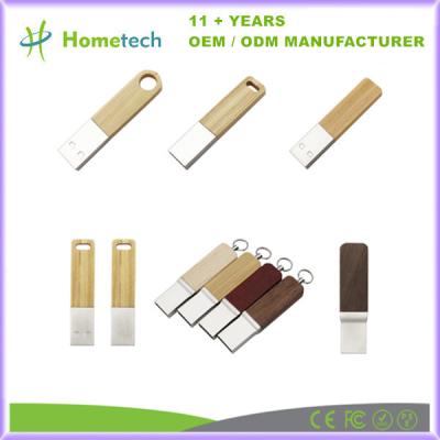 China Elegante benutzerdefinierte Holz- und Kristall-USB-Flash-Laufwerke kompatibel mit Windows Mac OS und Linux zu verkaufen