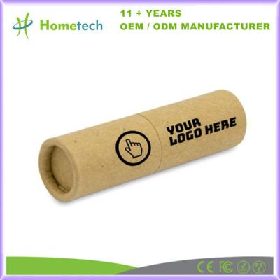 Cina Carta riciclabile eco-friendly USB flash drive regalare regalo con stampa per la promozione un chip di classe in vendita