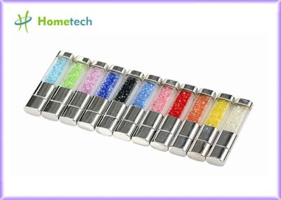 China Impulsión de destello de la pluma de la moda USB 2,0, Memory Stick cristalino del diamante de memoria USB del corazón en venta