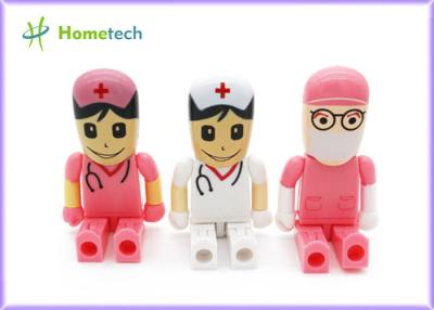 Cina Mini fumetto pendrive dell'infermiere di medico delle unità USB 64gb del carattere del regalo in vendita