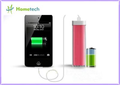 Cina La Banca portatile universale metallica 2600mAh di potere del rossetto per il iphone, ipad in vendita