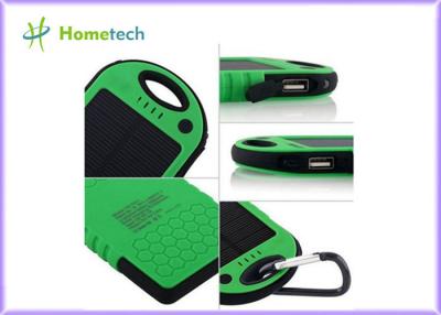 China banco móvel externo do poder do porta usb duplo à prova de choque solar de 5V 1A à venda