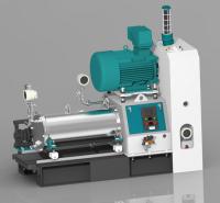 China Large Low Axis Discharge Horizontal Bead Mill For Nanometer Fineness for sale