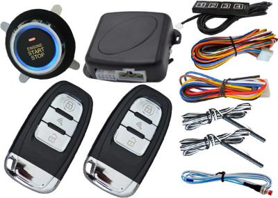 China Rfid Anti Theft Feature Smart Car Alarm System With Engine Start Stop Button for sale