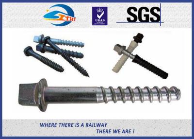 China railway sleeper spike ground screw for sale